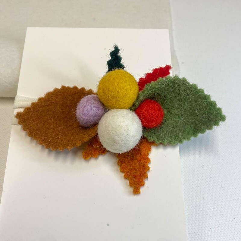 Felt Leaf Headband - Etsy