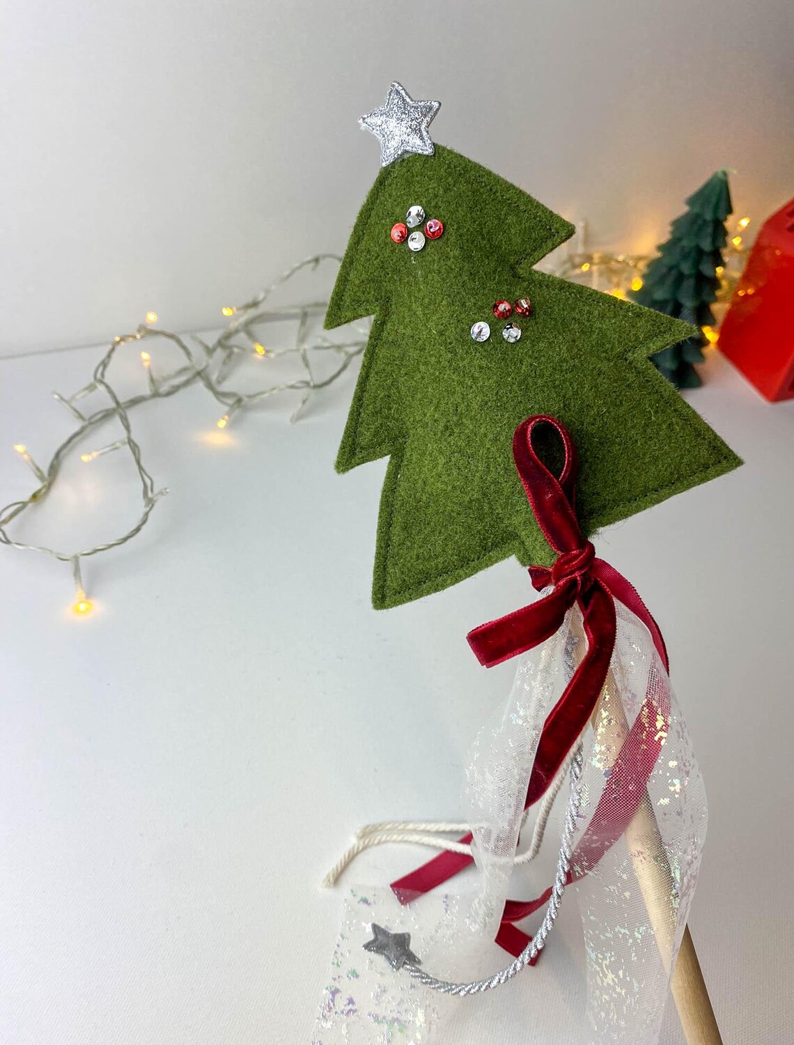 Christmas Tree Wand - Etsy