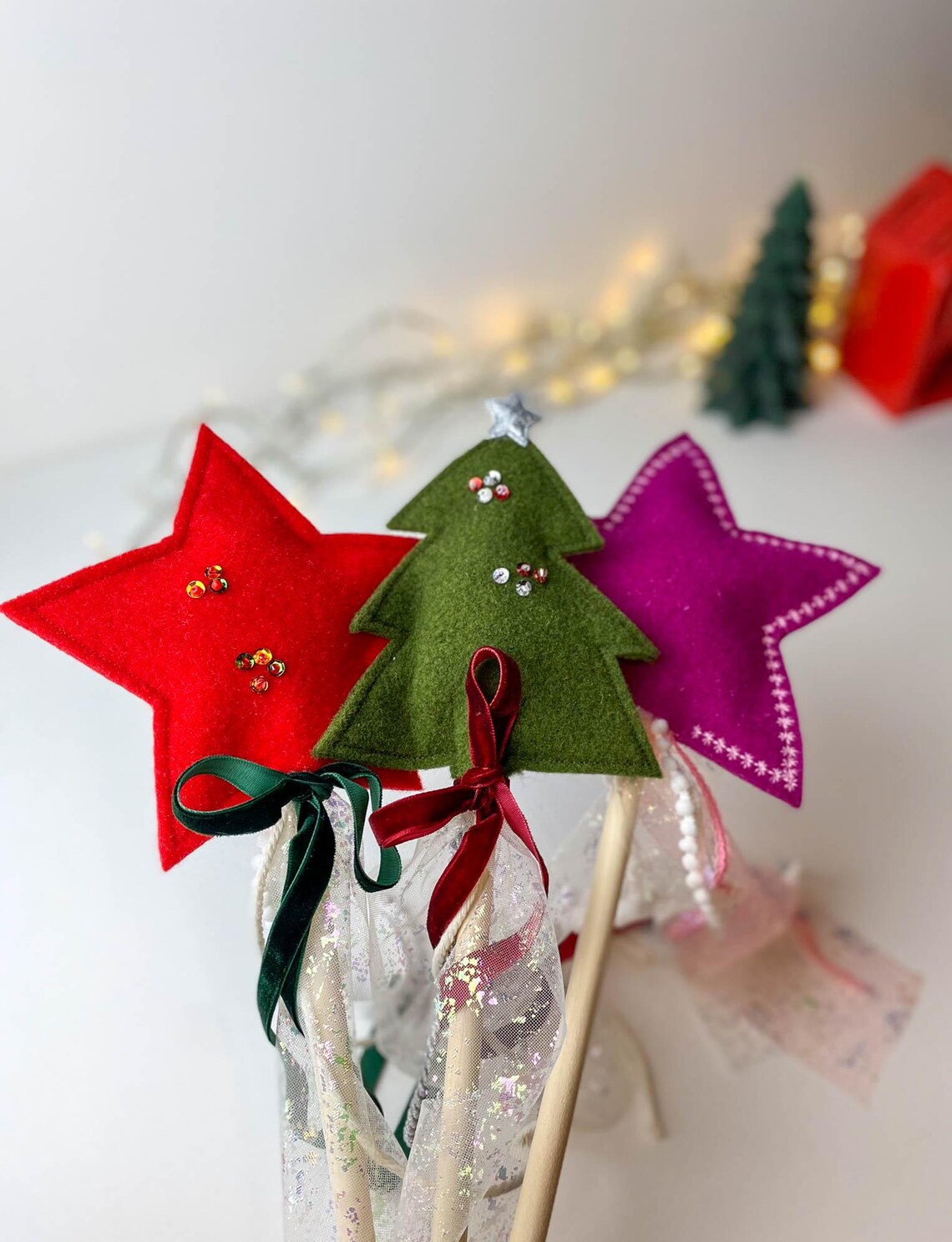 Christmas Tree Wand - Etsy