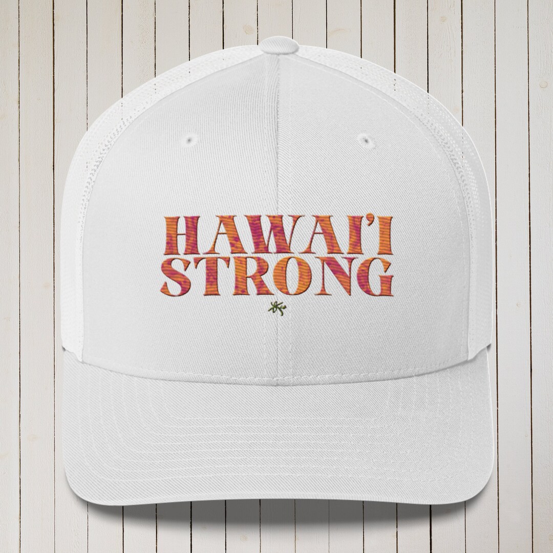 Hawaii Strong Trucker Hat - Etsy