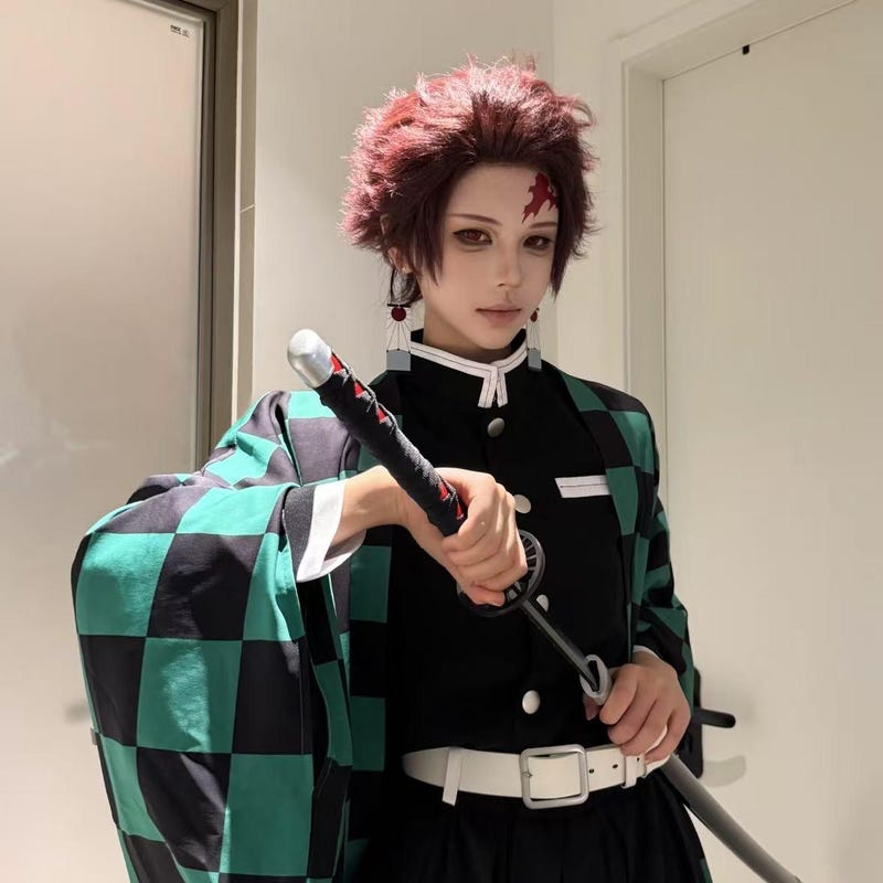 Kamado Tanjiro Costume - Etsy UK