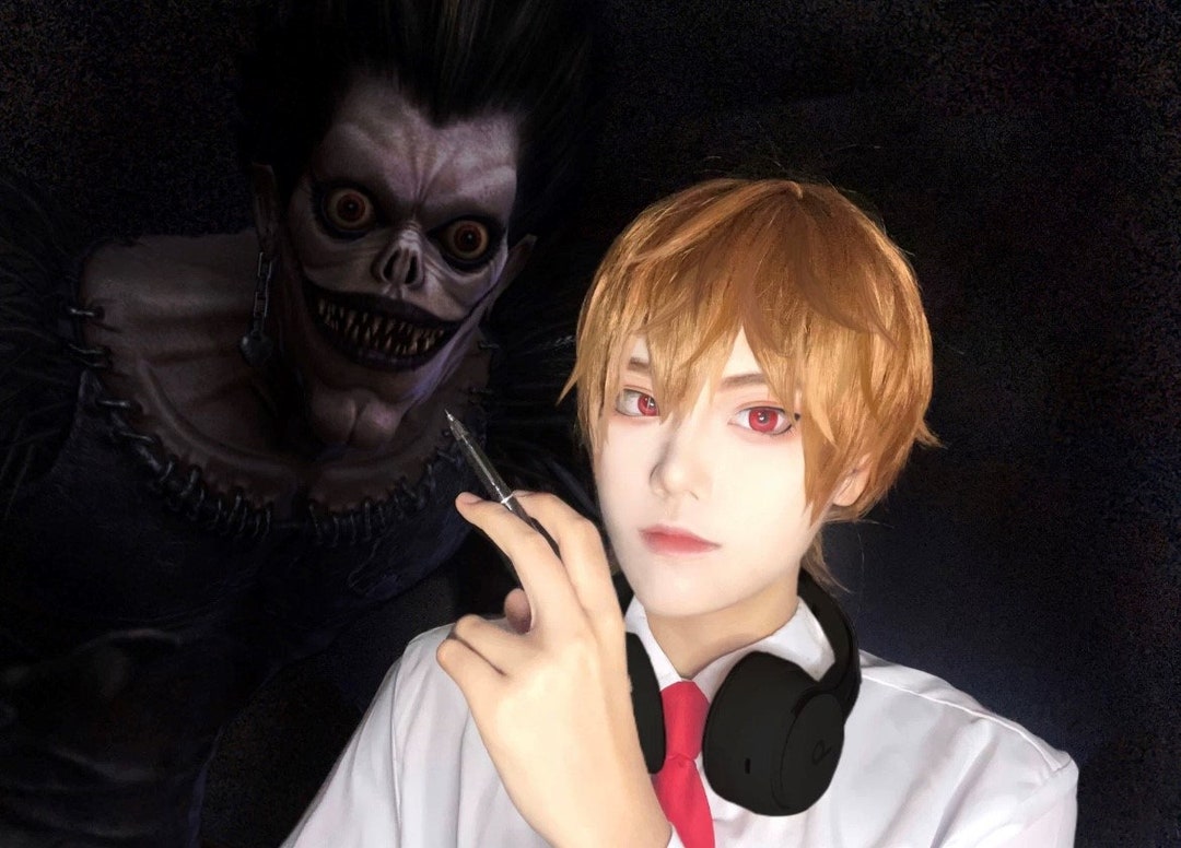 Handmade Light Yagami Raito Cosplay Wig | Death Note Mens Wig | Anime ...