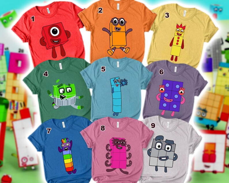 Number Blocks Costume Halloween, Number Blocks Characters, Number ...