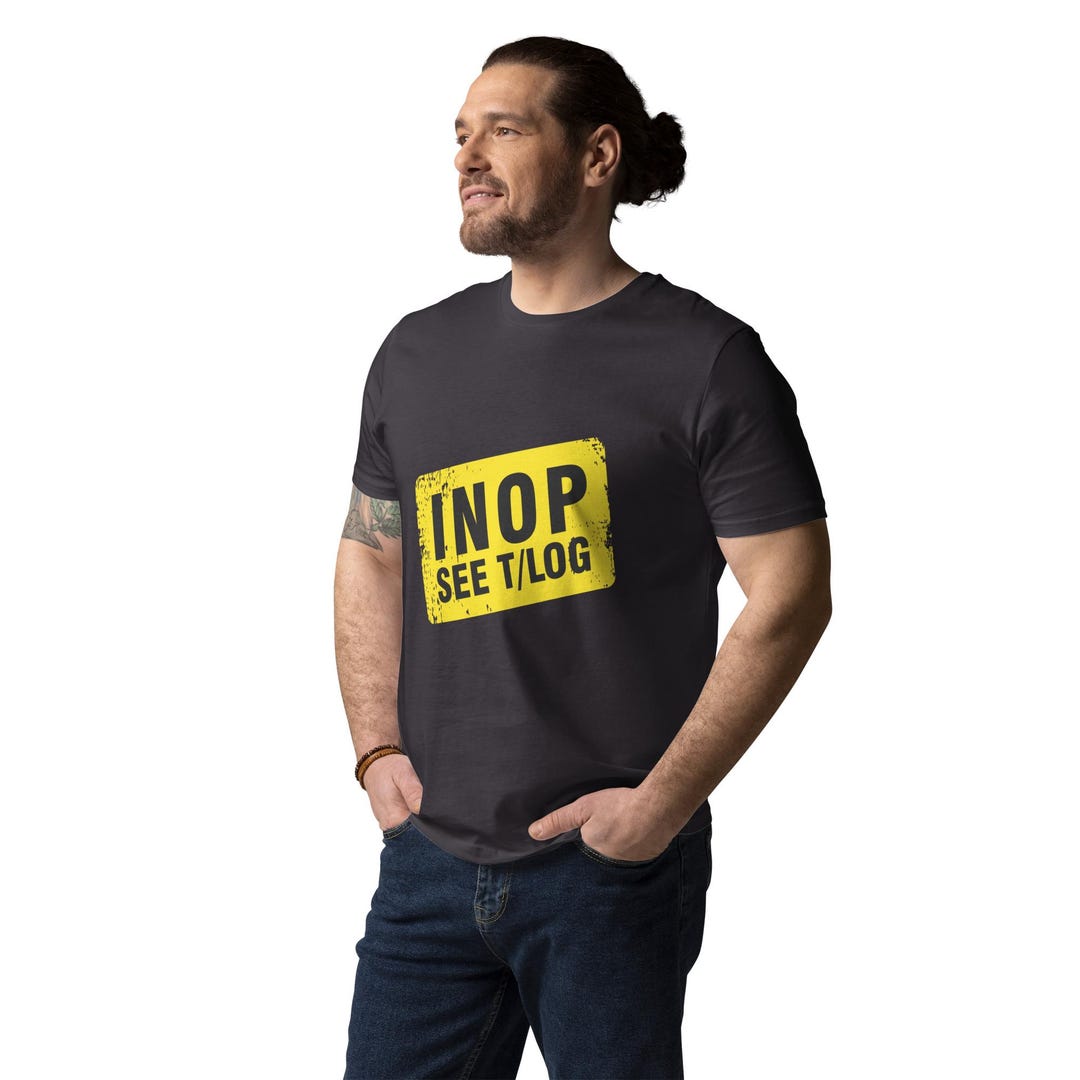 INOP Aviation Humor T-shirt, Organic Cotton Pilot Shirt - Etsy