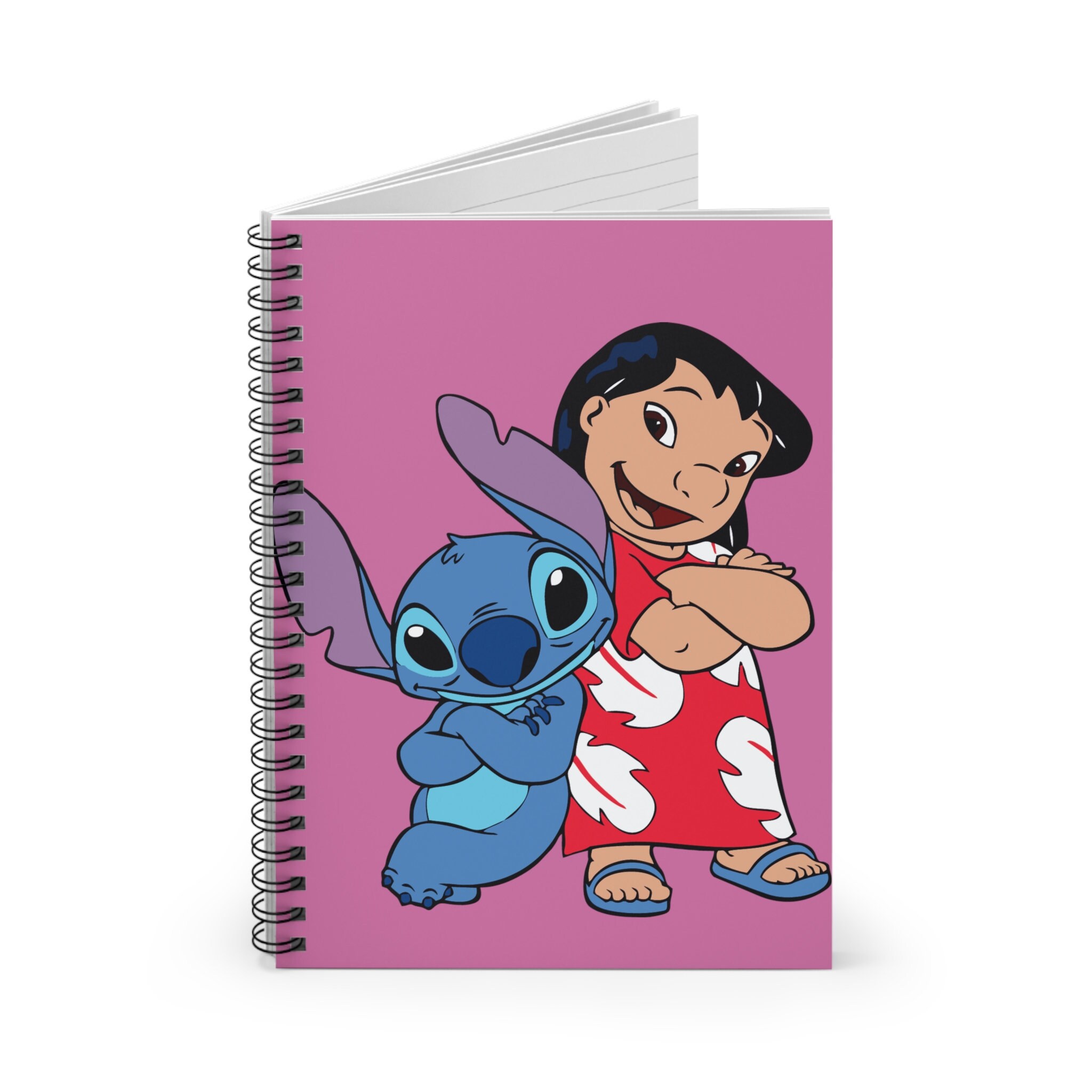 LILO and Stitch Spiral Notebook Ruled Line - Etsy