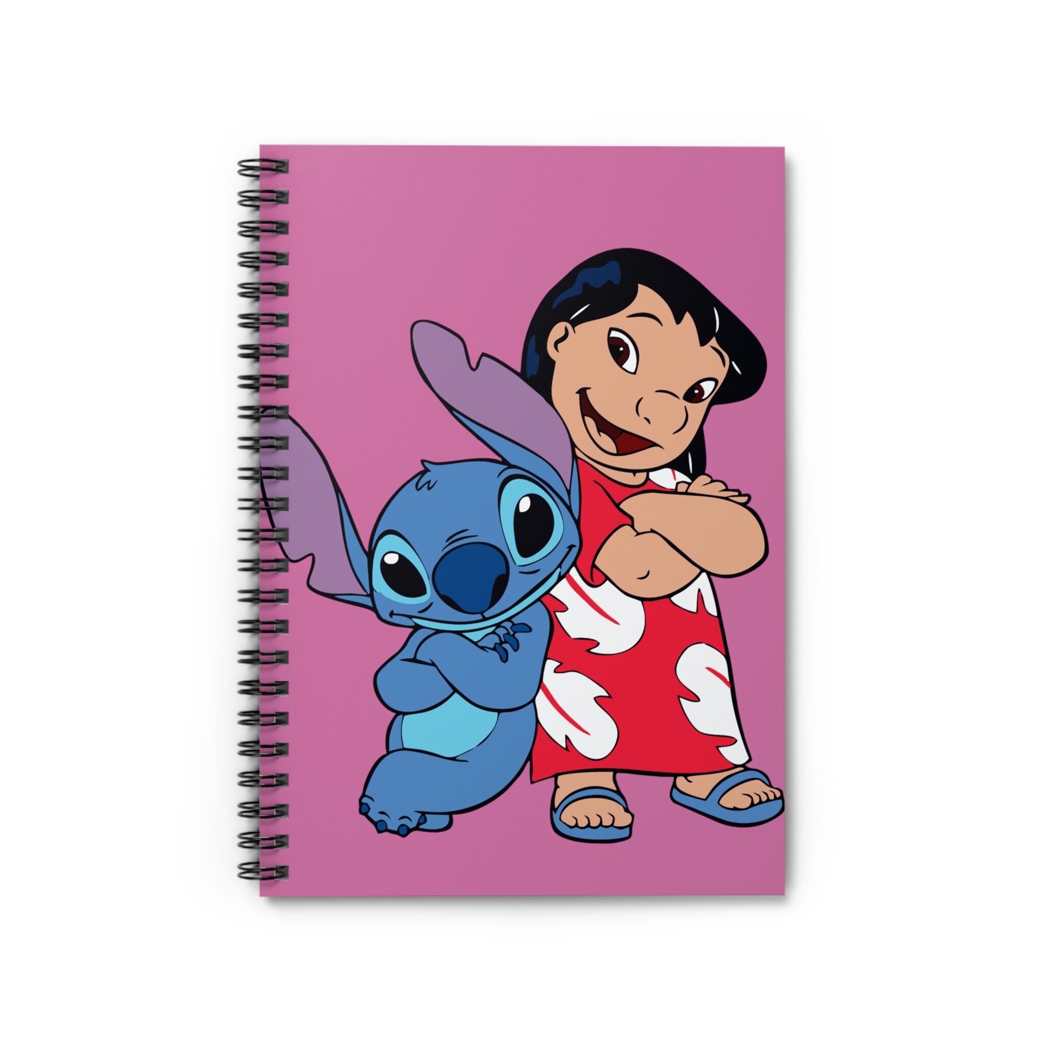 LILO and Stitch Spiral Notebook Ruled Line - Etsy