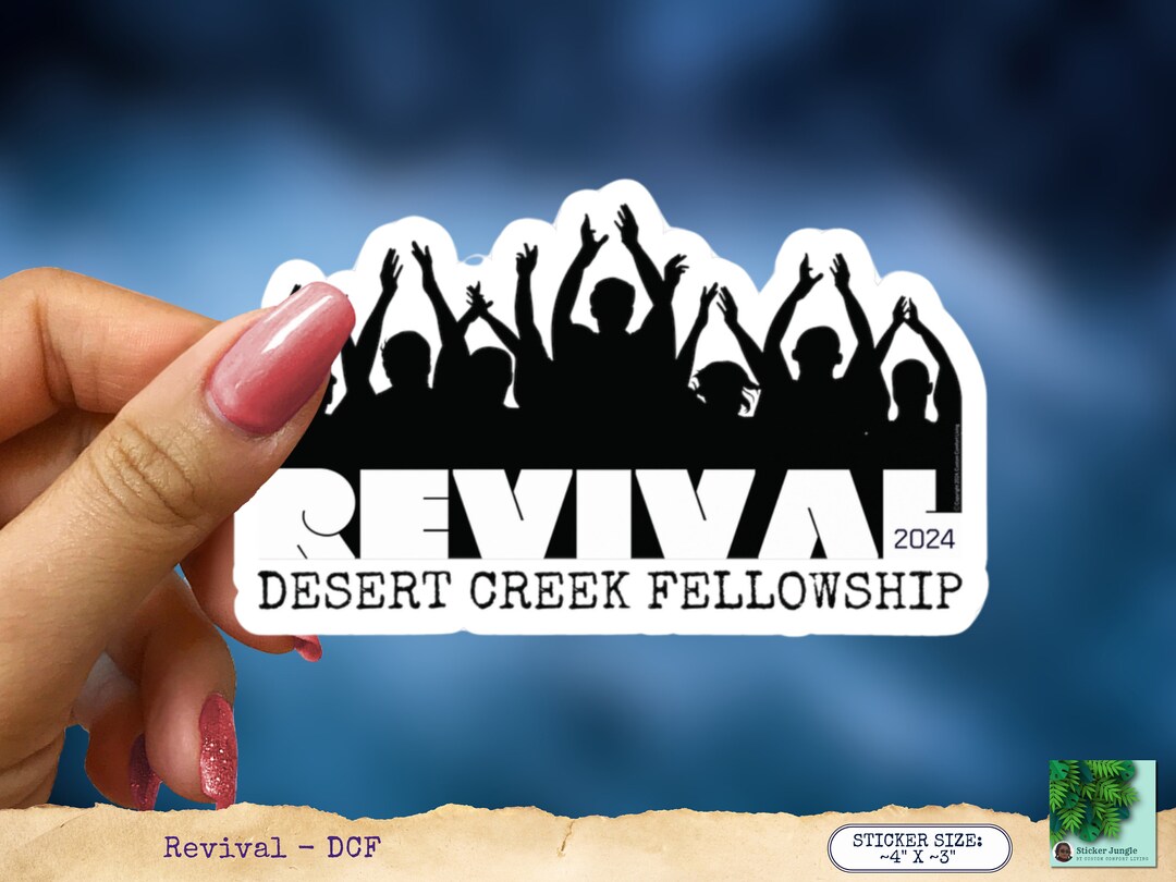 Christian Revival Sticker Decal Bible Believer Prayer Warrior Spirit ...