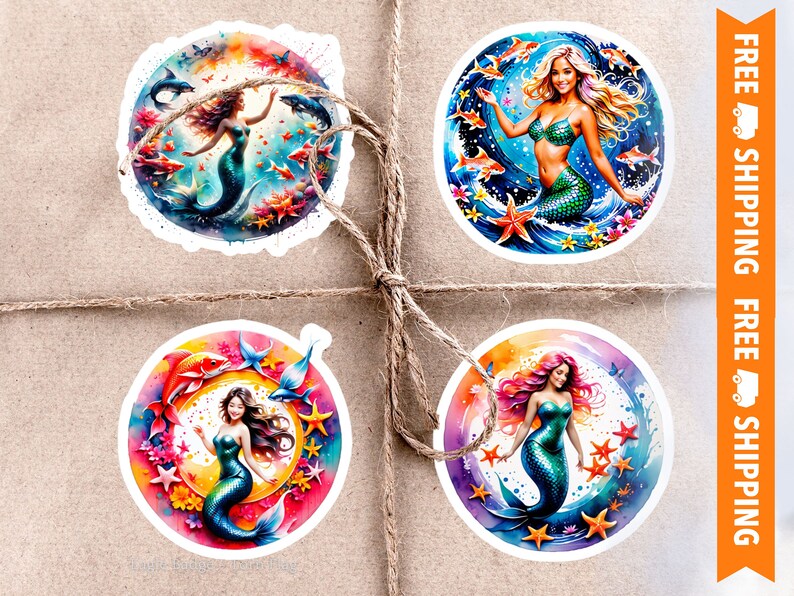 Mermaid Sticker, Mermaid Decal, Gift for Sister, Teacher, Friend ...