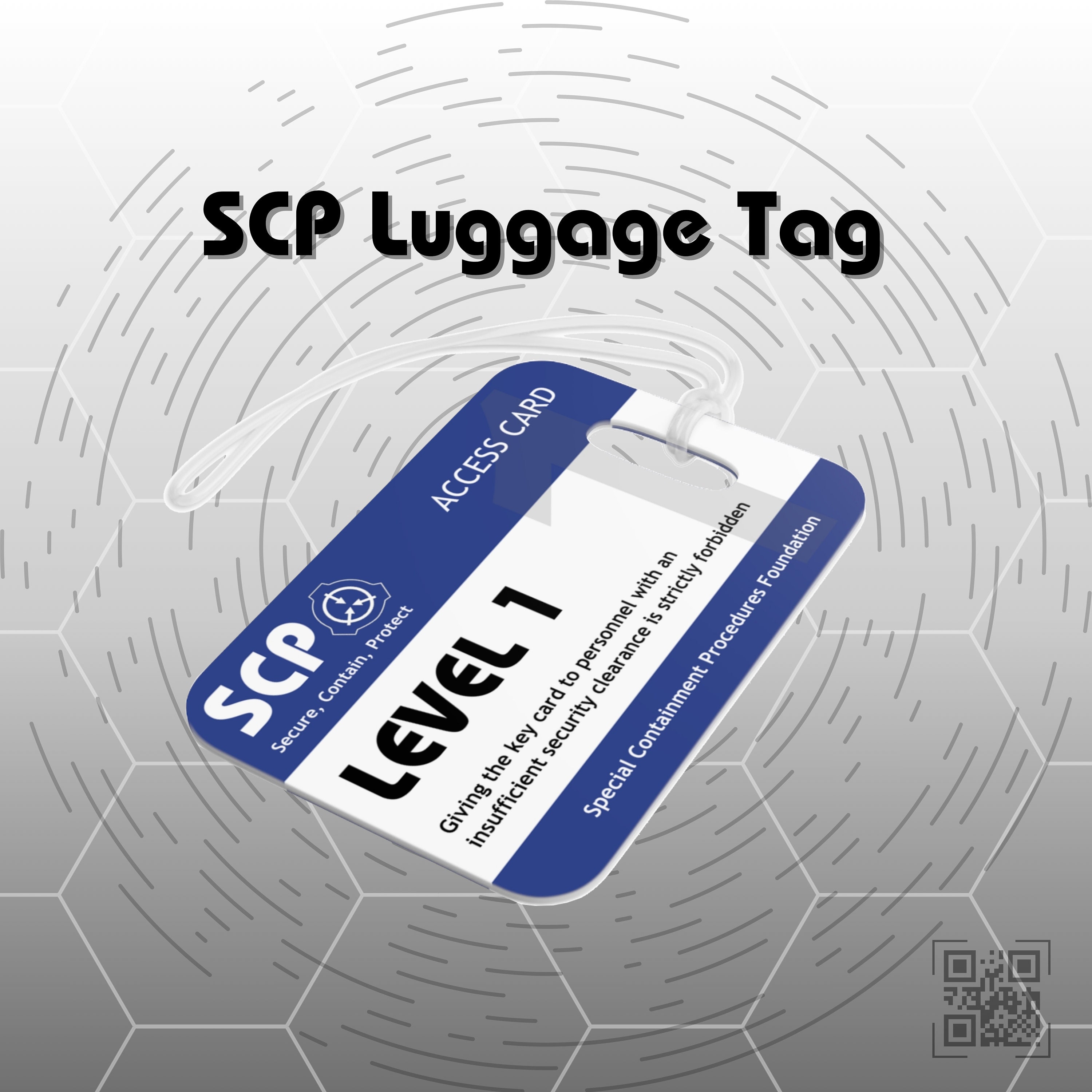 SCP ID Card, Cosplay ID Card, Mtf Id Card, Access Card, Scp Foundation ...