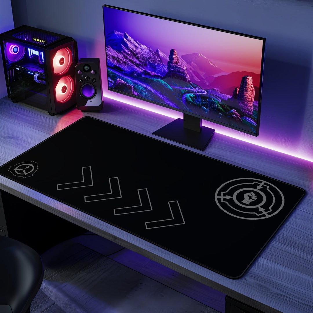 SCP Mouse Pad, MTF Desk Mat, Cosplay Prop, Scp Foundation, Role Playing ...