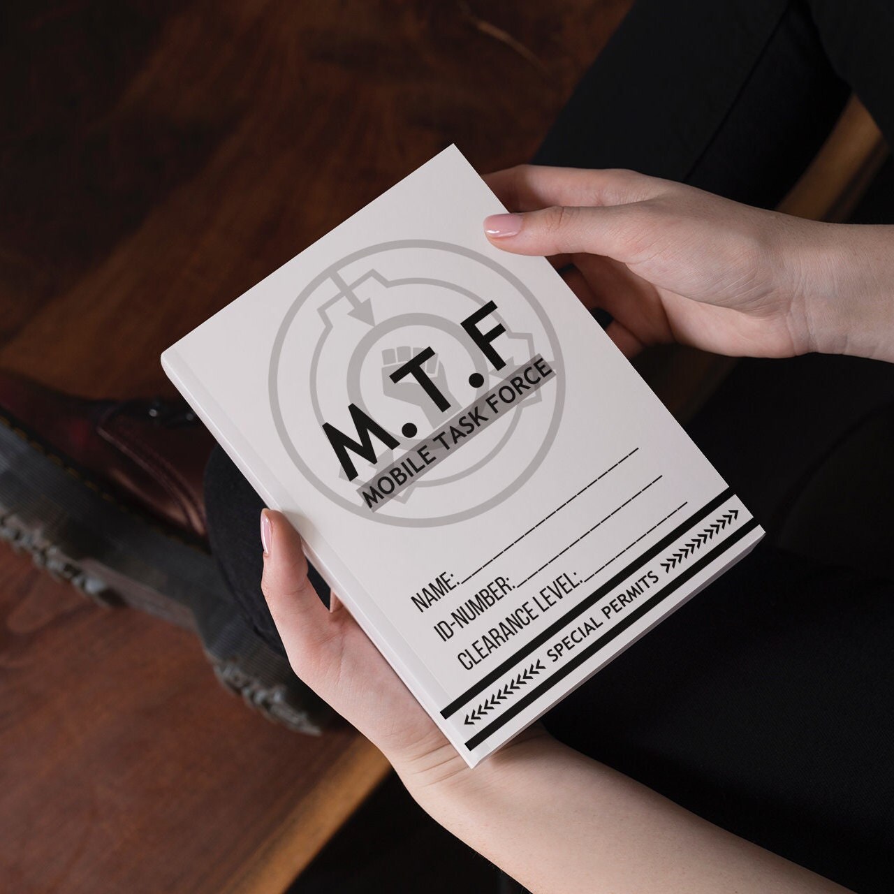 SCP Journal Notebook MTF Research Notes Scp Foundation Role Playing ...