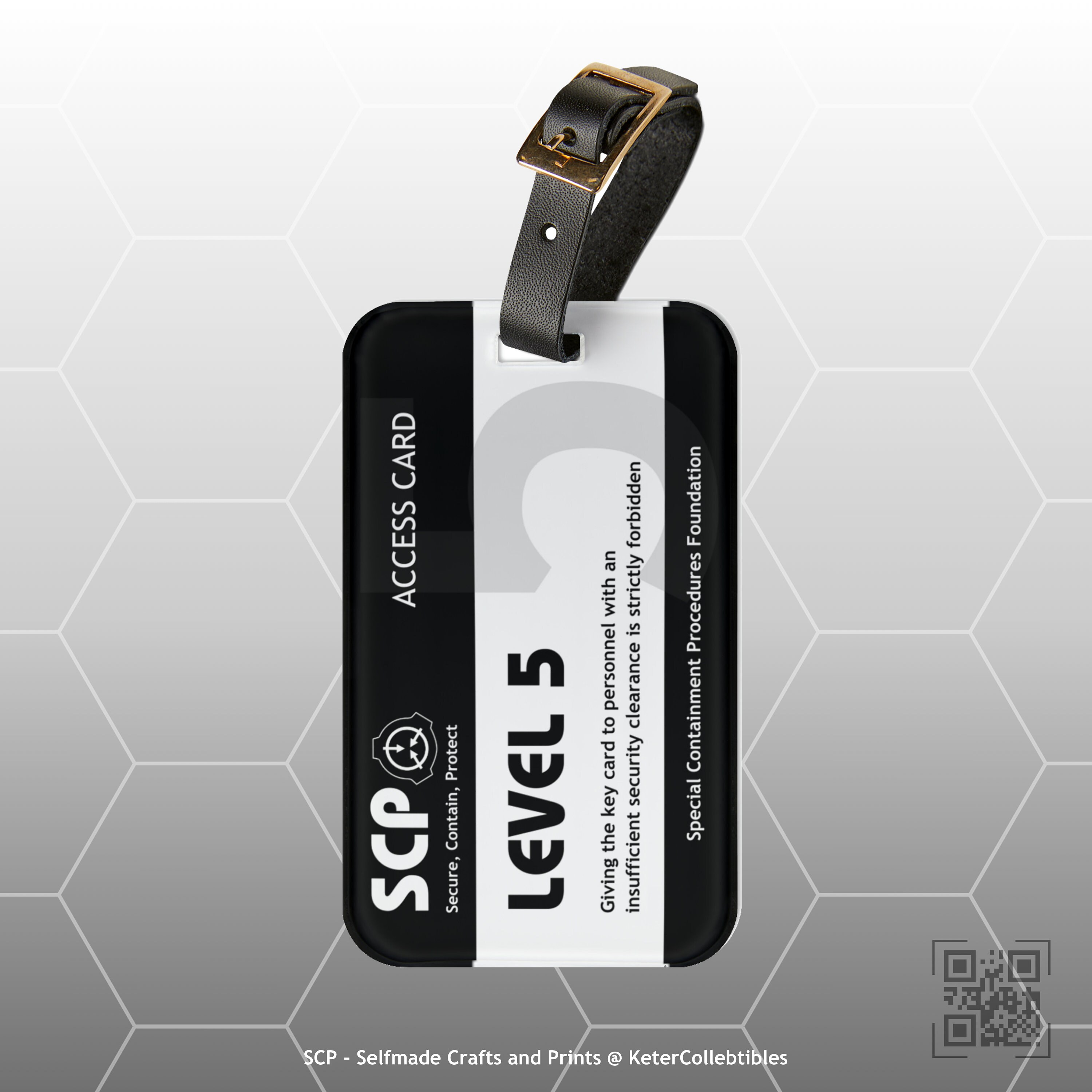 SCP ID Card, Cosplay ID Card, Mtf Id Card, Access Card, Scp Foundation, Role Playing Games, Task ...