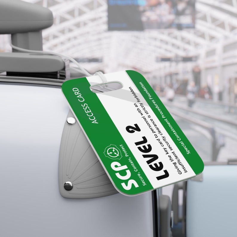 SCP ID Card, Cosplay ID Card, Mtf Id Card, Access Card, Scp Foundation ...