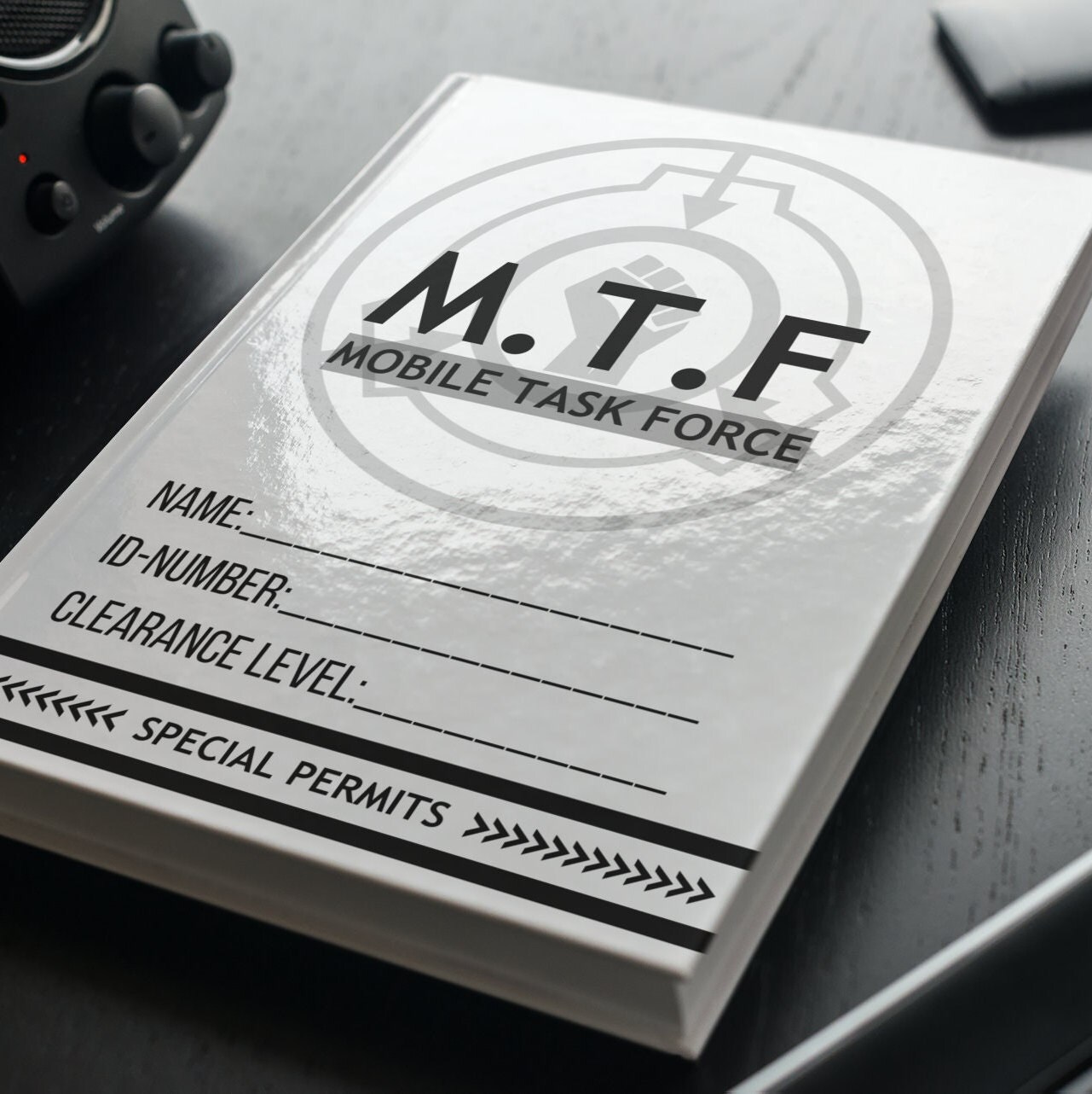 SCP Journal Notebook MTF Research Notes Scp Foundation Role Playing ...