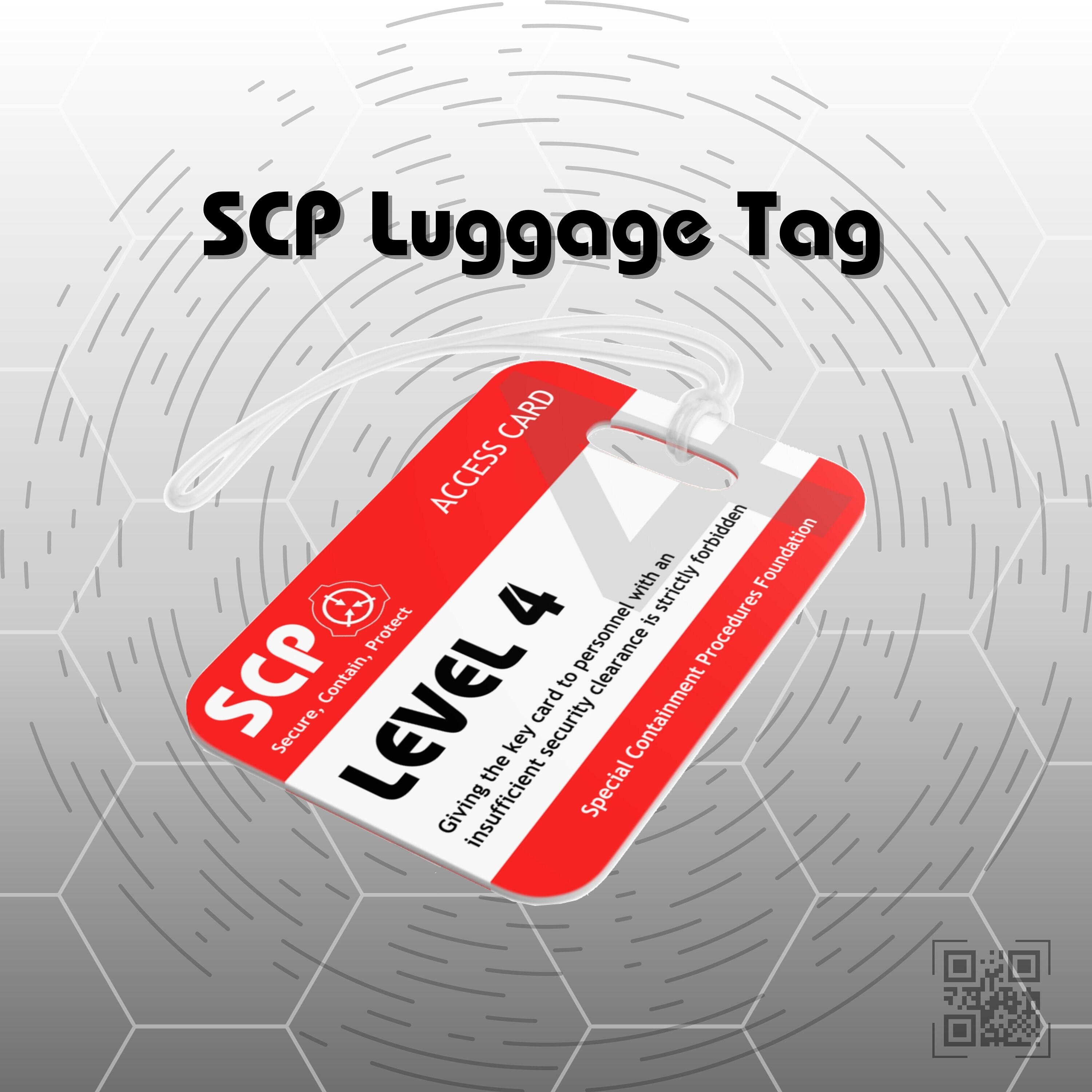 SCP ID Card, Cosplay ID Card, Mtf Id Card, Access Card, Scp Foundation ...