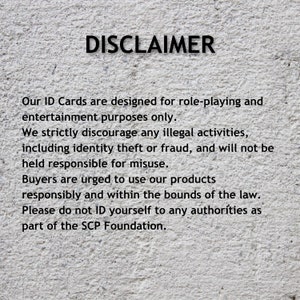 SCP Access Cards Containment Breach Video Game Secret Laboratory ID ...