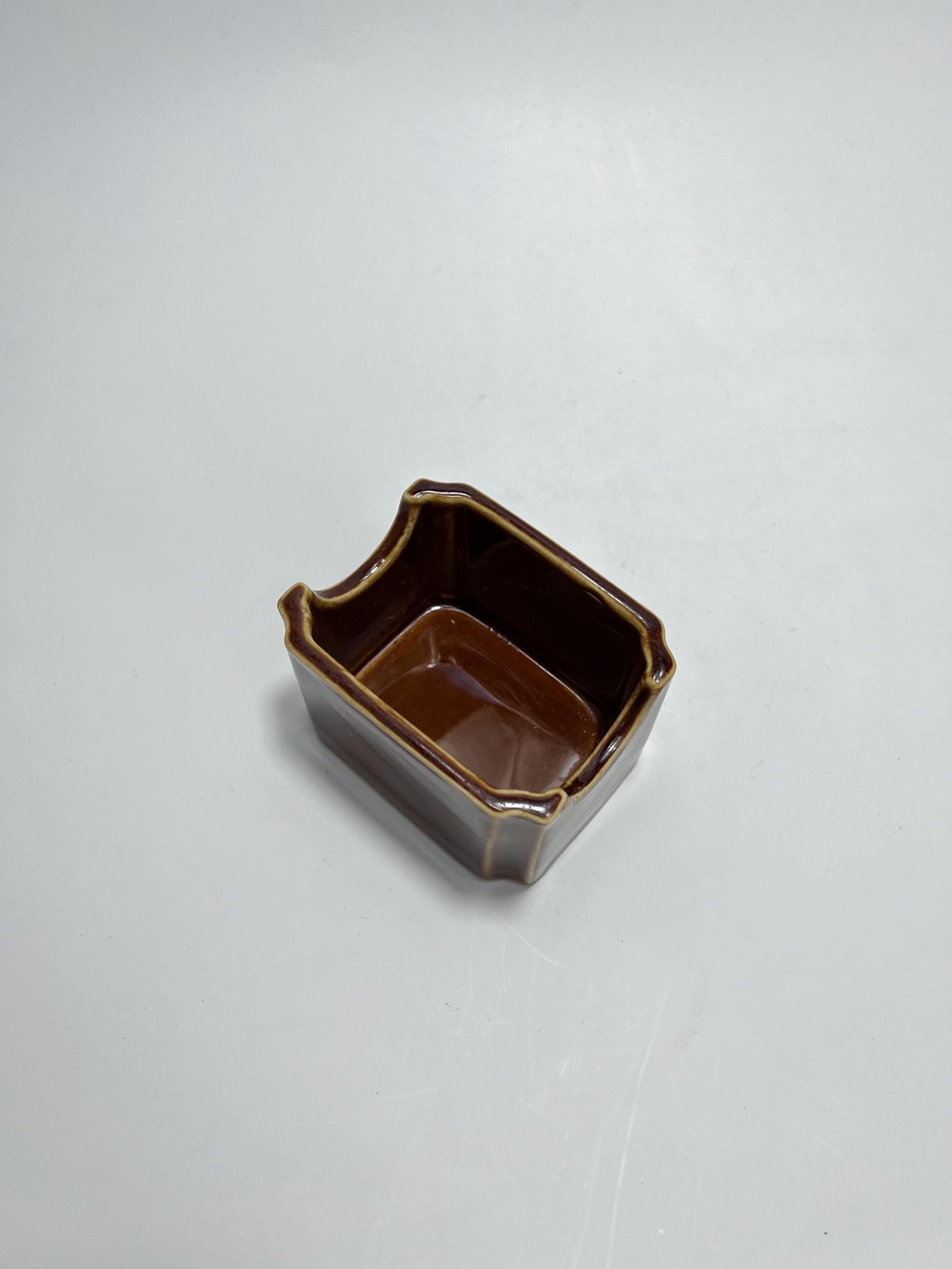 Vintage Hall Pottery Ceramic Sugar Packet Holder Caddy #716 Coffee Tea ...