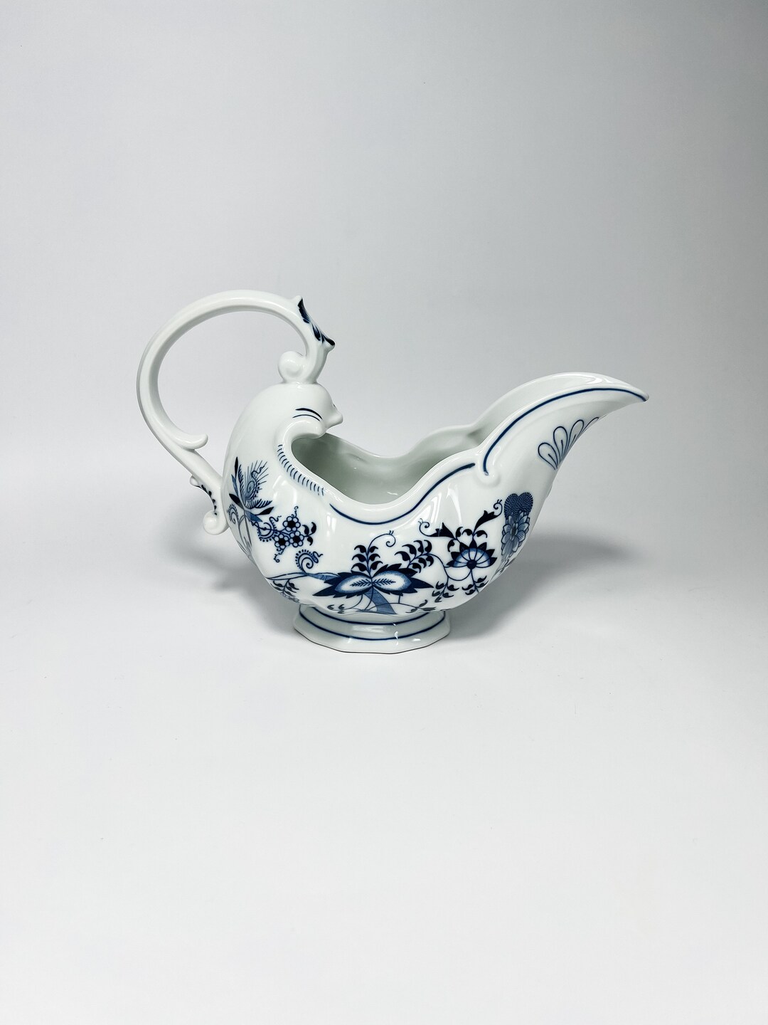 Vintage Blue Danube Gravy Boat Blue Onion Pattern Japan - Etsy