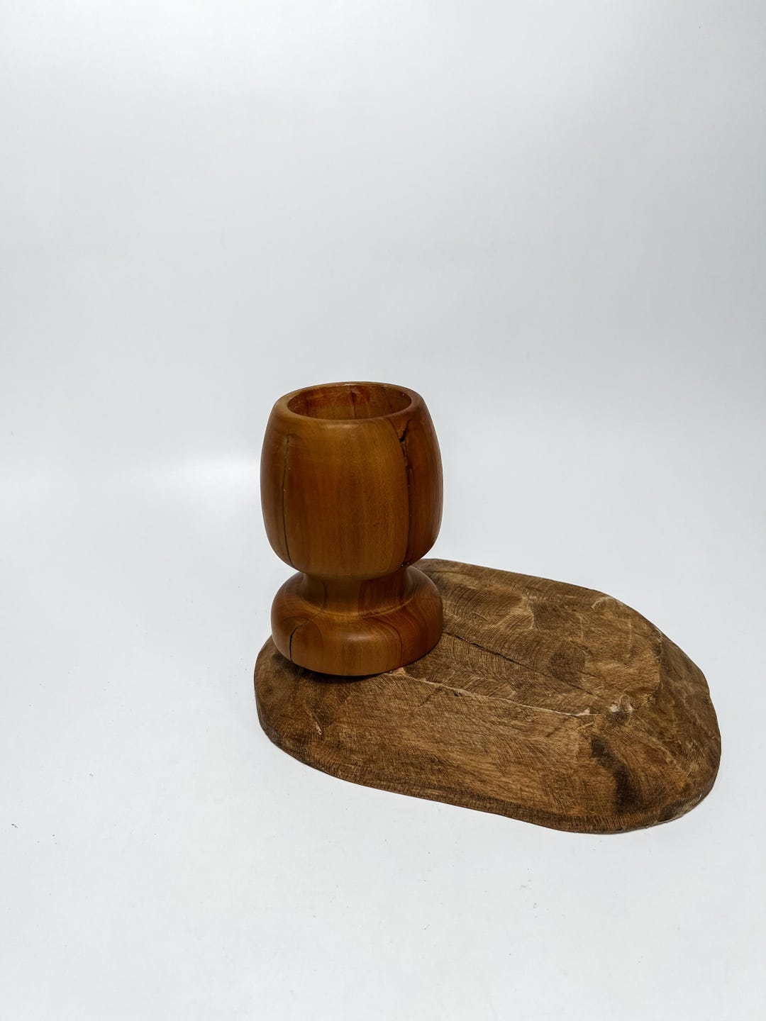 Vintage Handmade Wood Planter Container, MCM Mid Century Wood ...