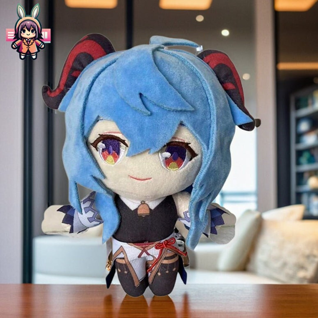 Anime Plush Toy Ganyu Genshin Impact Cuddle Toy Anime Gift Plushies - Etsy