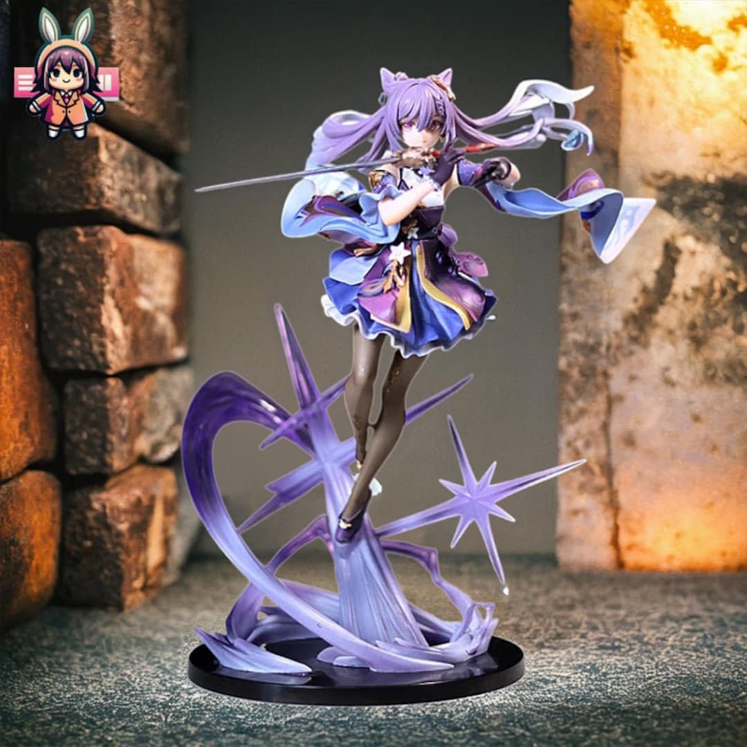 Figure, Genshin Impact, Keqing, Figure, Doll, Statue, Model, Toys ...
