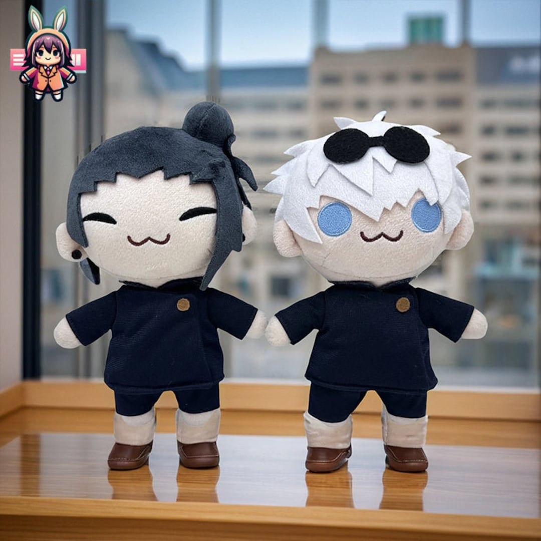 Anime Plush Toy Gojo and Geto Cuddle Toy Anime Gift Plushies - Etsy