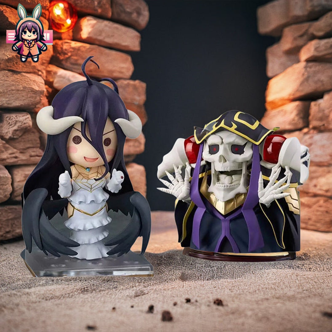 Figure, Ainz Ooal Gown, Albedo, Kawaii, Anime Figure, Super Hero, Toys ...
