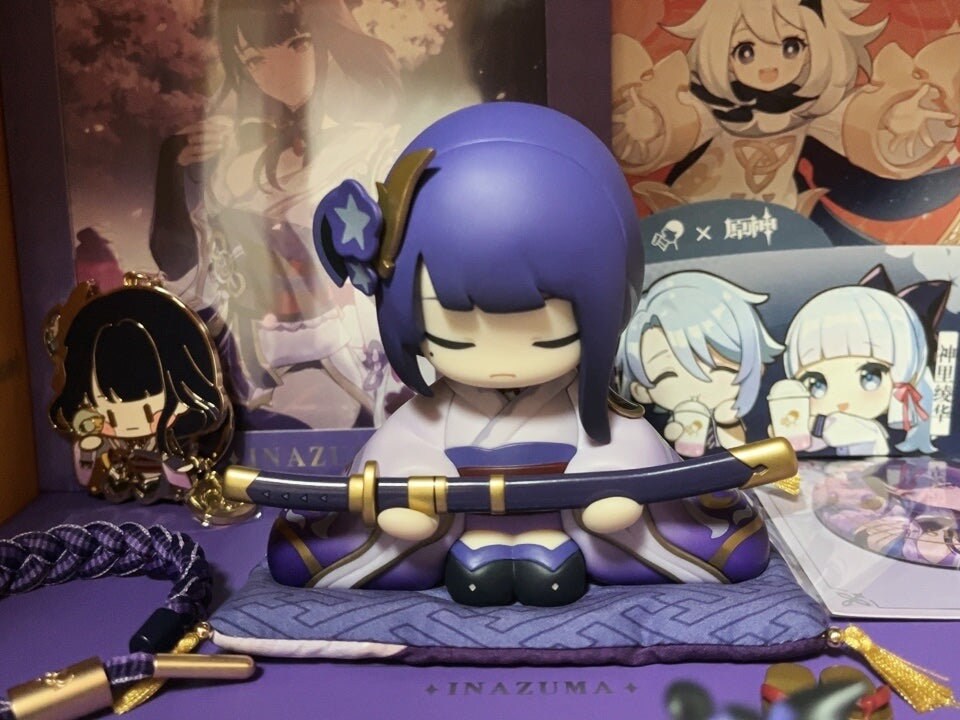 Figure, Genshin Impact, Raiden Shogun, Figure, Doll, Statue, Model ...