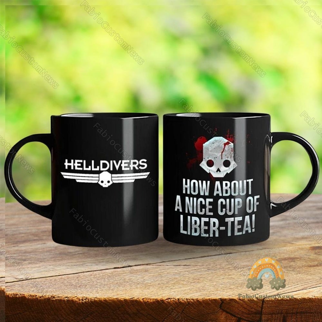 Helldivers 2 Mug, Helldivers 2 Coffee Cup, Liber-tea Mug, Liber-tea Cup ...