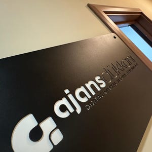 Custom Metal Address Sign – Personalized House Number & Name Plaque ...