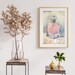 Pink Perfume Wall Art,coquette Parfüme Bottle Painting,fashion Girly ...