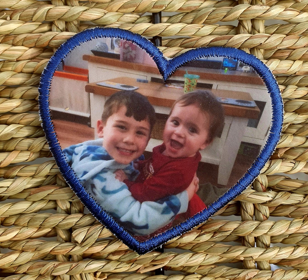 Keepsake - Memory - Sublimation Photo Picture Embroidered Patches ...