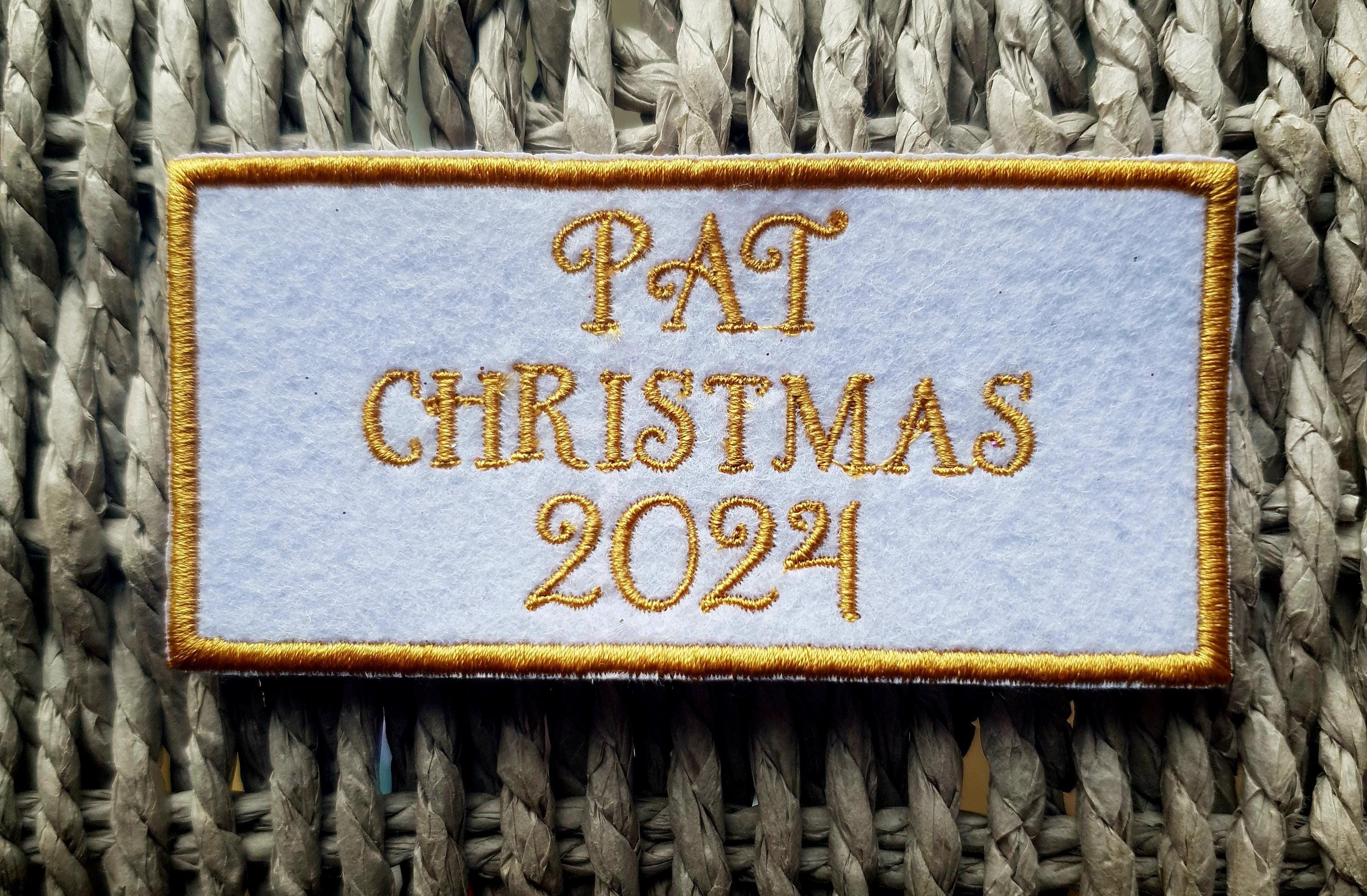 Christmas Stocking Labels 4 X 2 Rectangles With Choice of Wording and ...