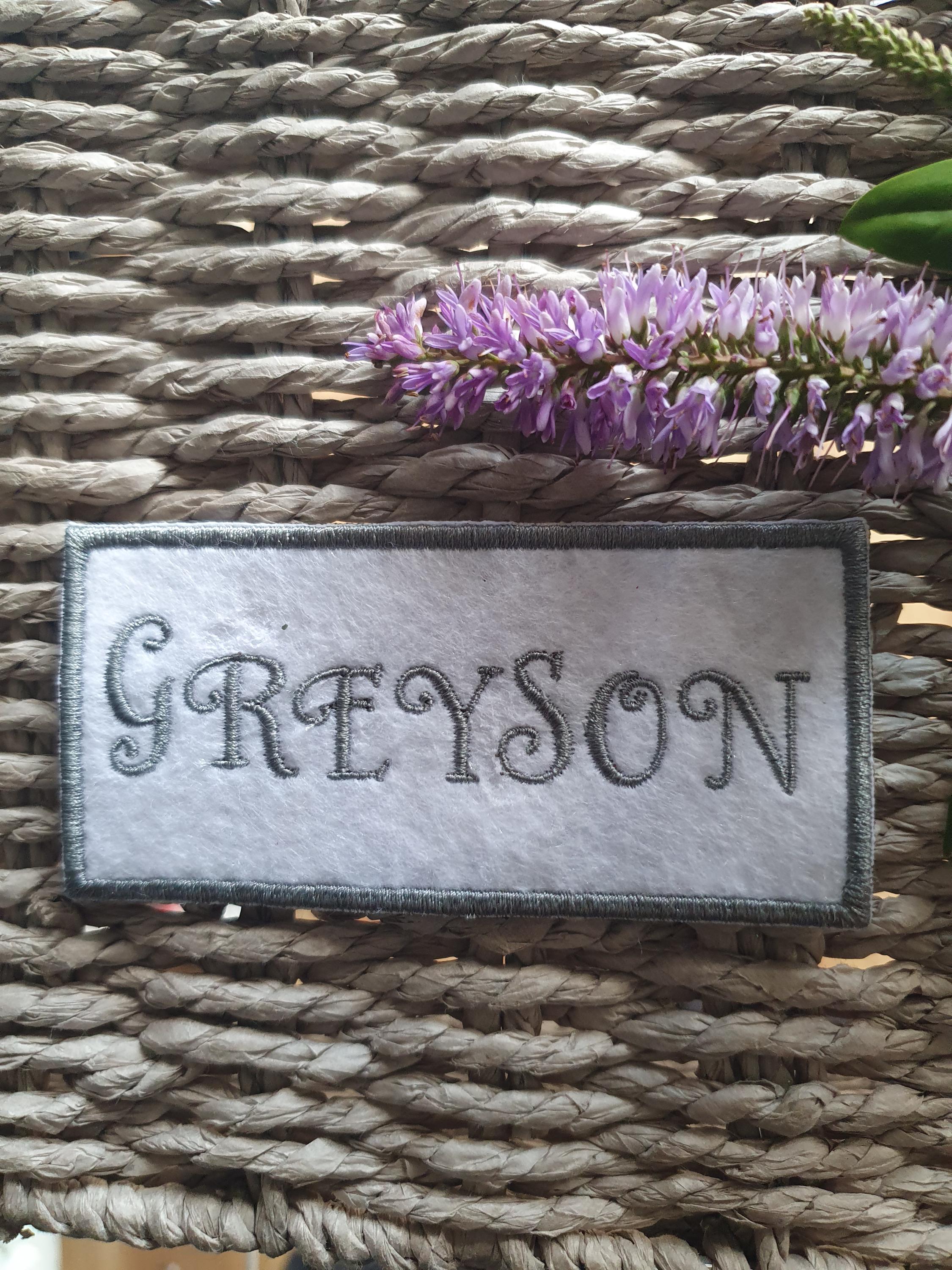 Christmas Stocking Labels 4 X 2 Rectangles With Choice of Wording and ...