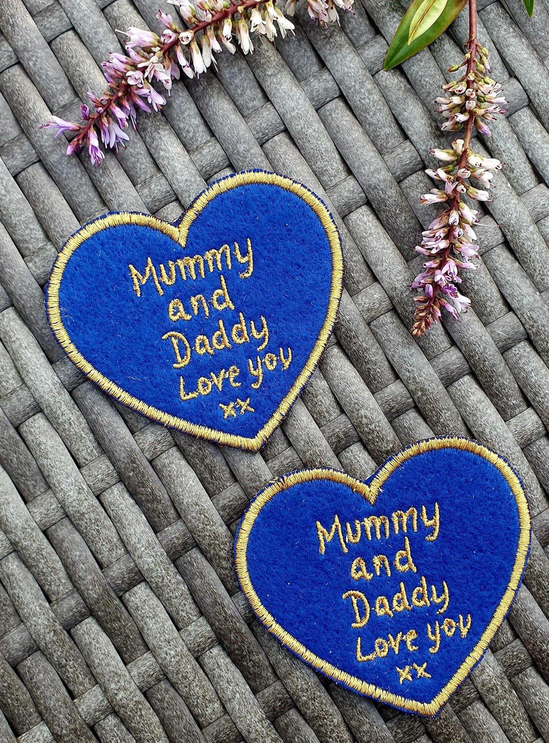 Handwritten Embroidered Note Patch Made Using Your Handwritten Message ...