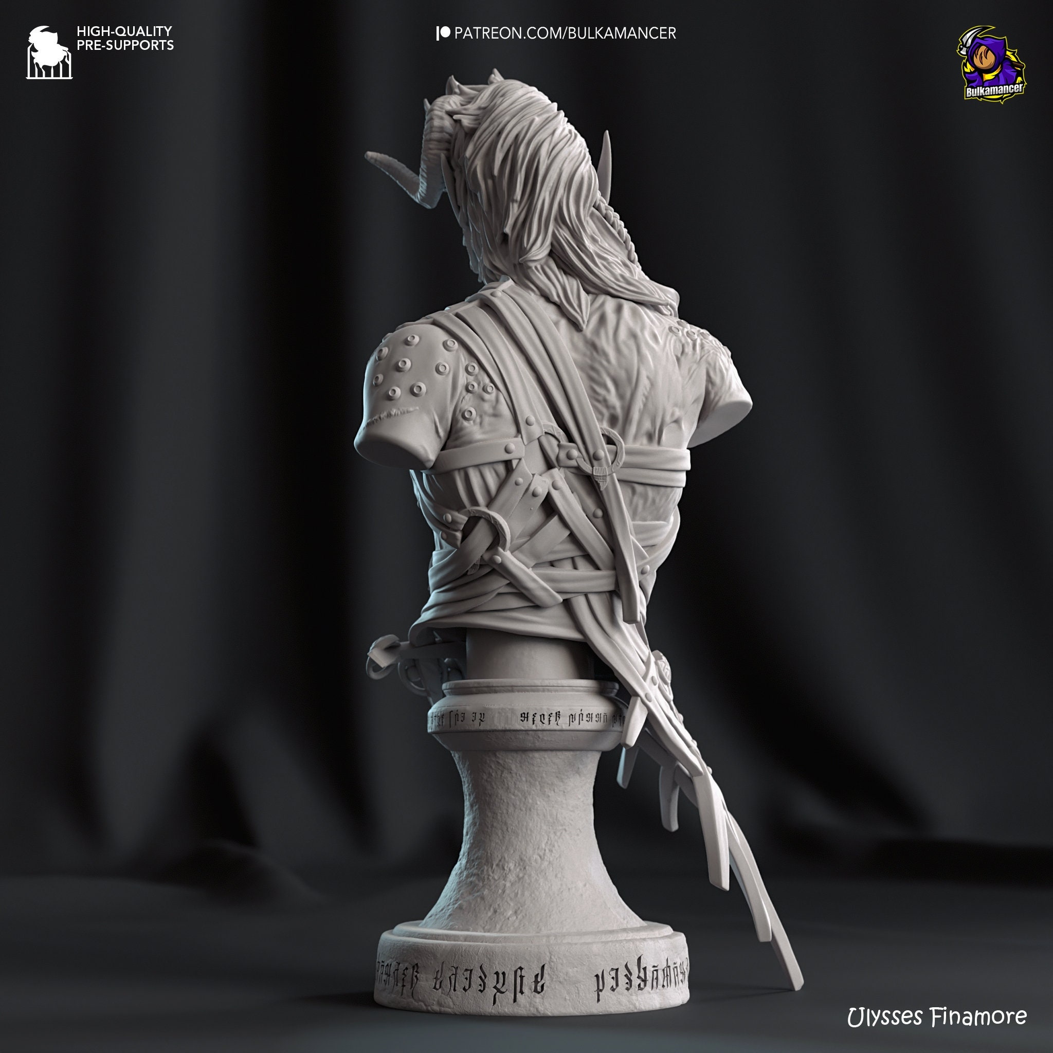 Karlach BG3 3D Printed Figure Bulkamancer Free Shipping - Etsy UK