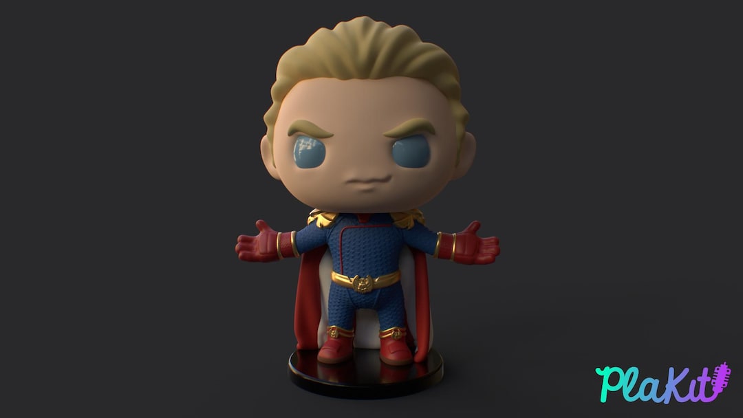 3D Action Figure STL File for 3D Printer (digital Download) - Etsy