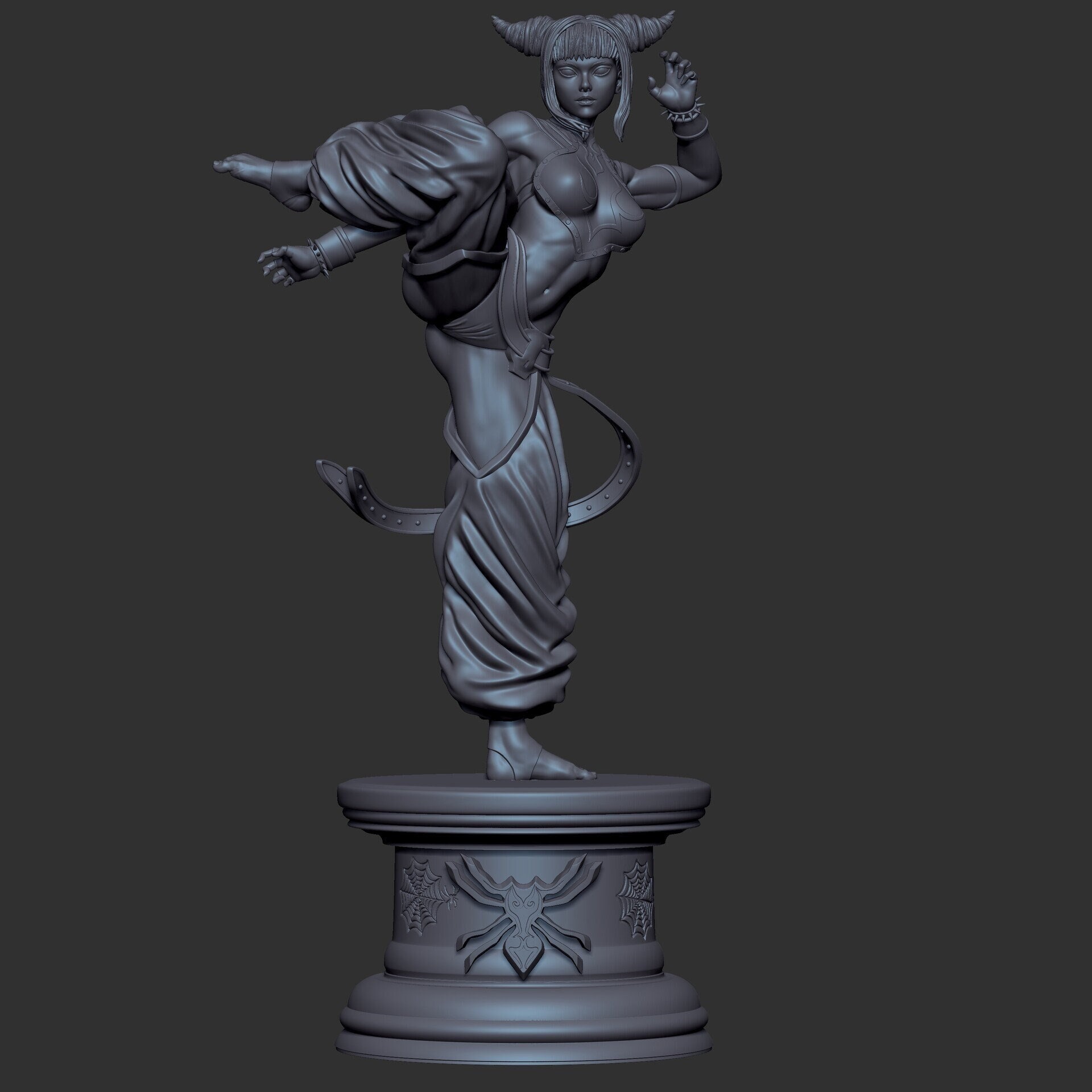 Juri Han Action Figure Resin 3D Printed Street Fighter 3D Model - Etsy