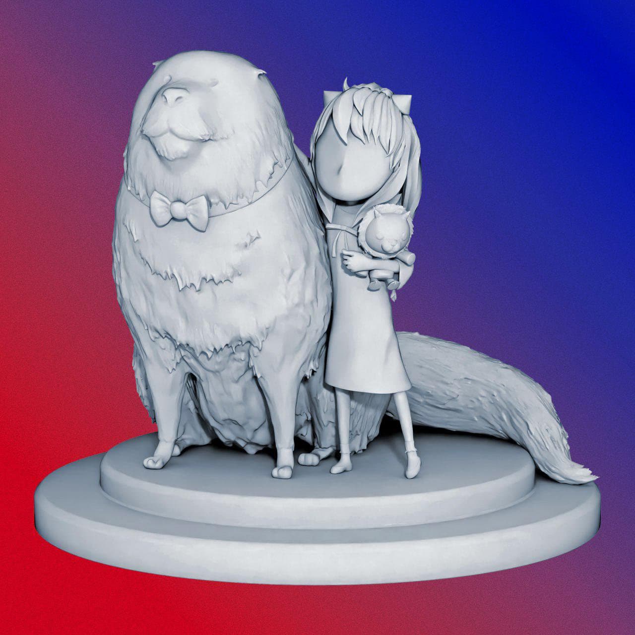 Ania Furgur 3D STL File for 3D Printer 3D Print Model Gift Movie Lover ...