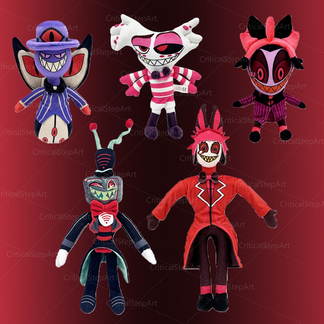Alastor Plush the Hazbin Hotel Series 3v Plushie - Etsy Canada