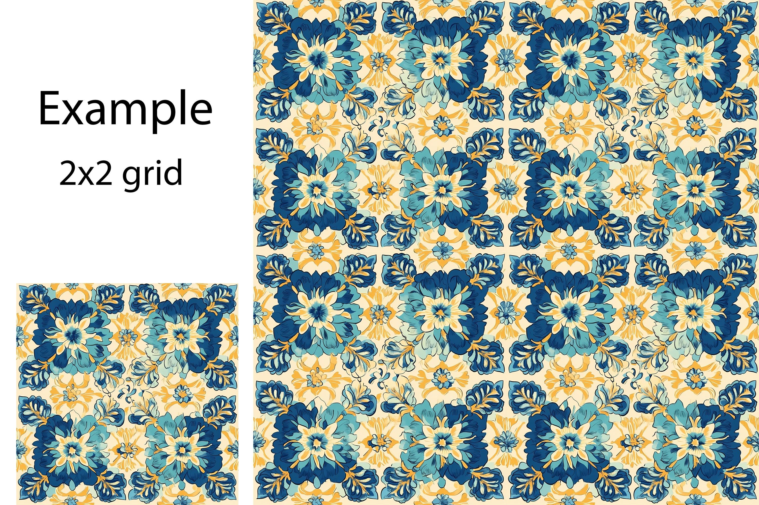 Persian Tile Seamless Patterns, Islamic Art Digital Papers, Vintage ...