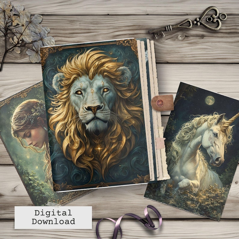 Camelot Junk Journal Pages: Medieval Arthurian Ephemera (digital ...