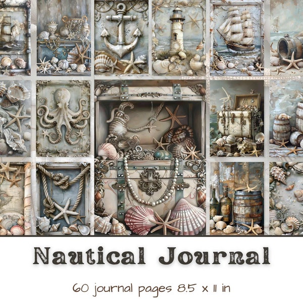 Nautical Scrapbook - Etsy