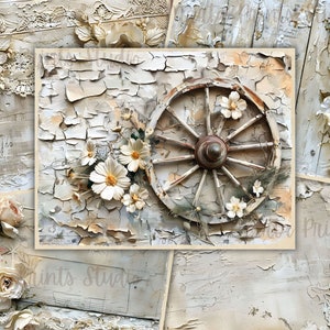 Shabby Chic Junk Journal Kit Rustic Printable Pages Vintage Romantic ...