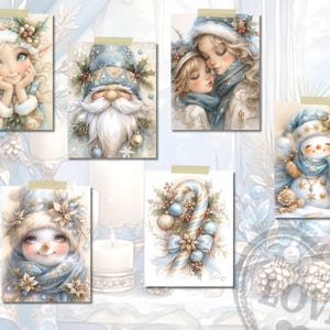 Christmas Junk Journal Pages Christmas Printables Holiday Scrapbooking ...
