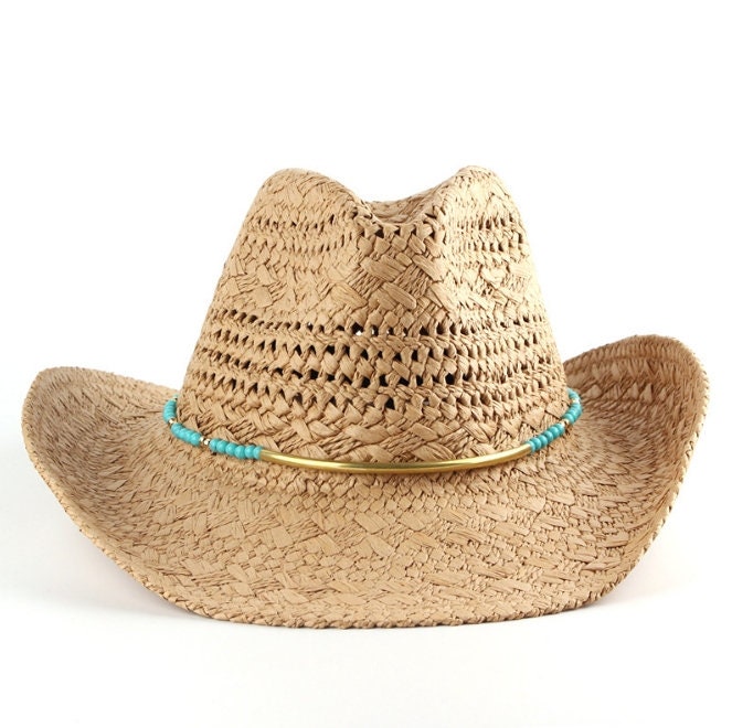 Classic Summer Cowboy Hat Paper Straw Cowboy Hat Lightweight & Stylish ...