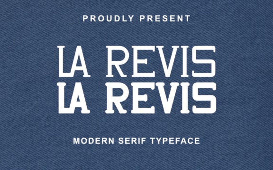 La Revis Font, School Font, Kids Font, Playful Font, Modern Font ...