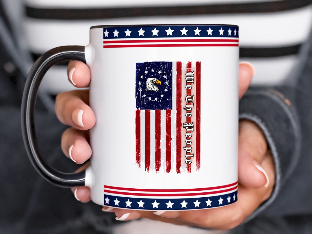 Patriotic We the People Coffee Mug USA Eagle Independence Ungovernable ...