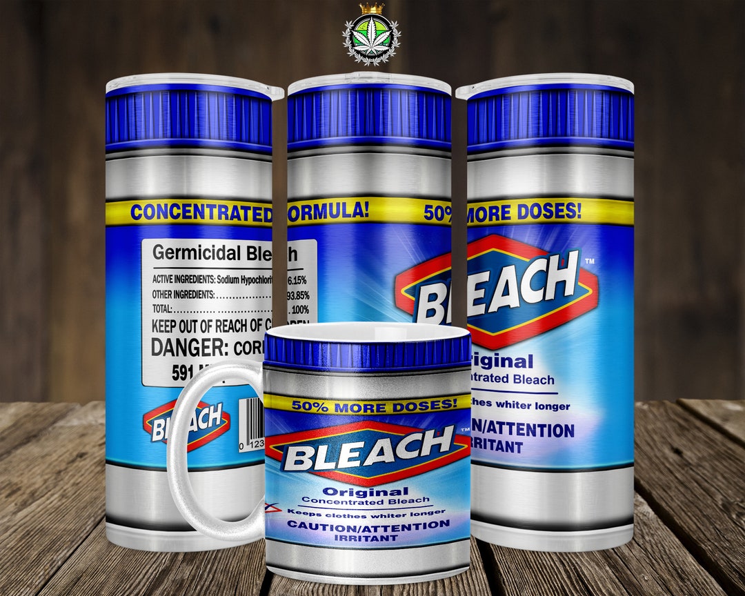 Sarcastic Bleach Tumbler Wrap PNG: Funny Prank Gift (digital File) - Etsy