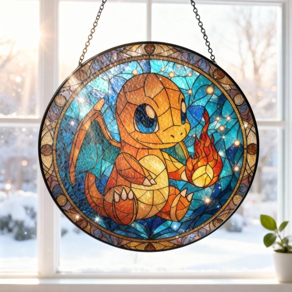 Window Charmander - Etsy